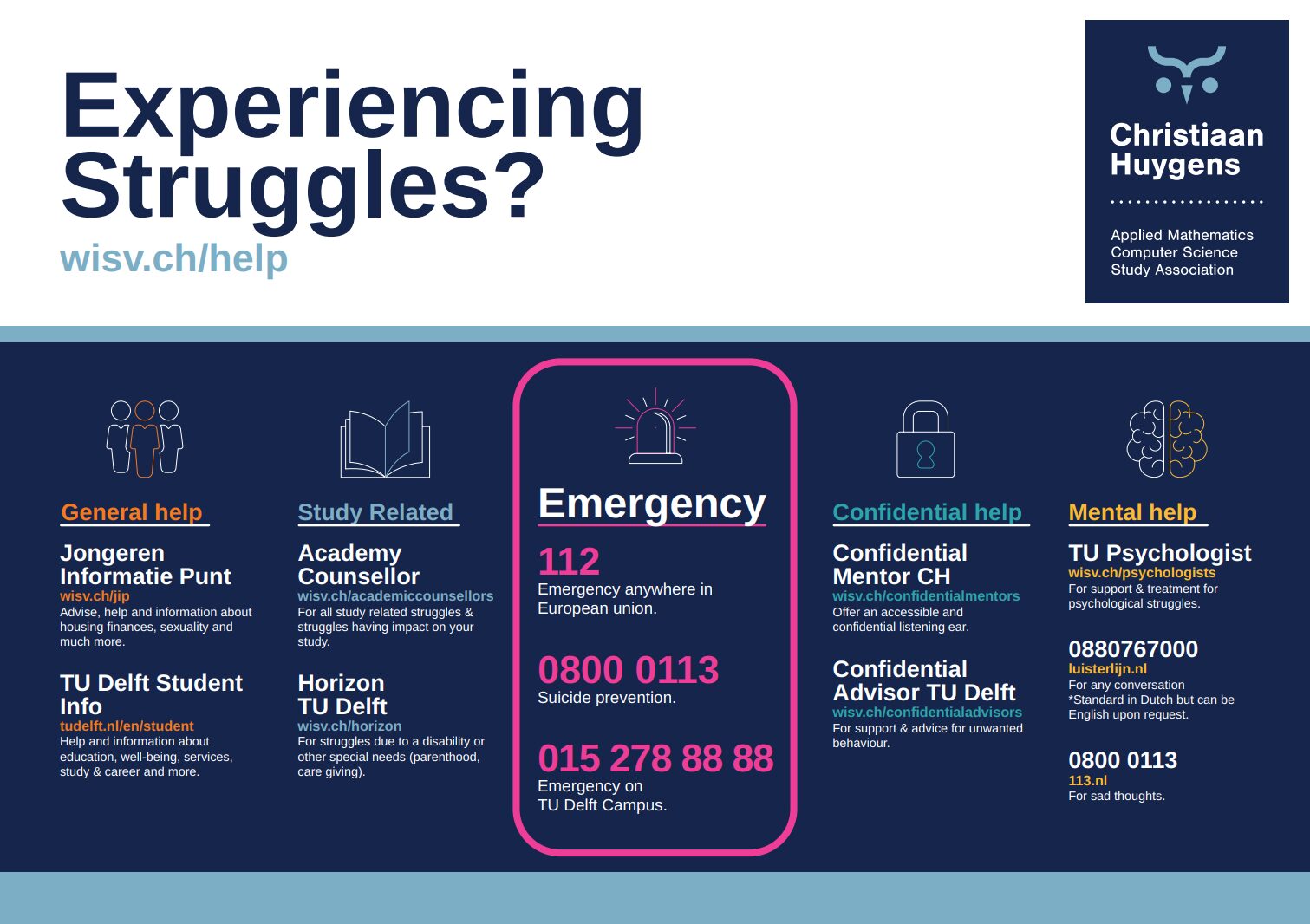 Need help? – W.I.S.V. 'Christiaan Huygens'